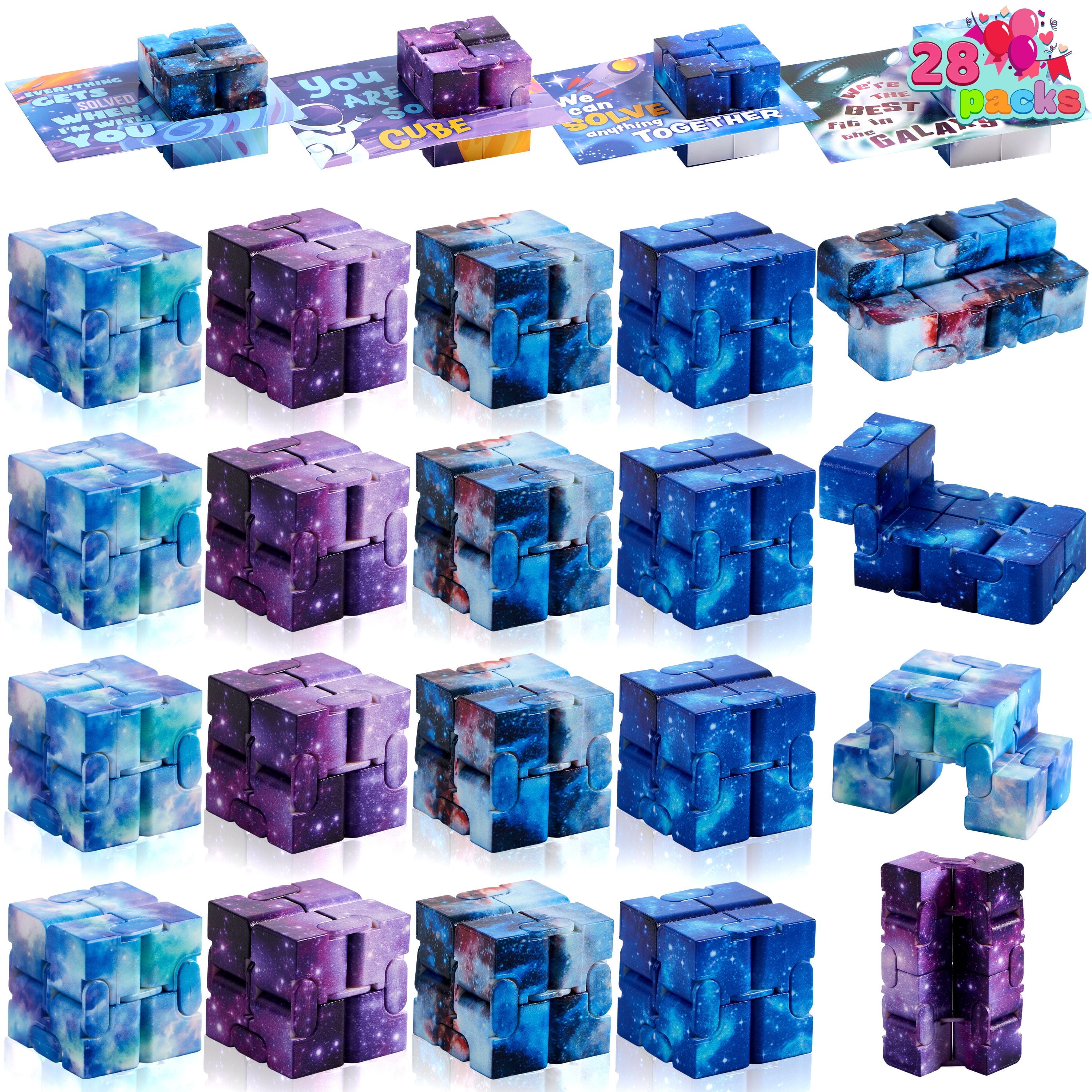 JOYFY 28 Packs Valentine’s Day Gift Cards with Infinity Magic Toys ...