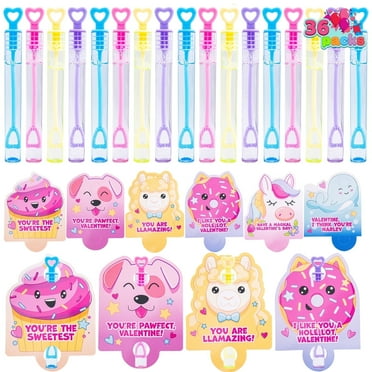 JOYFY 16 Pack Valentines Day Pull Back Monster Truck Toys with Gift ...