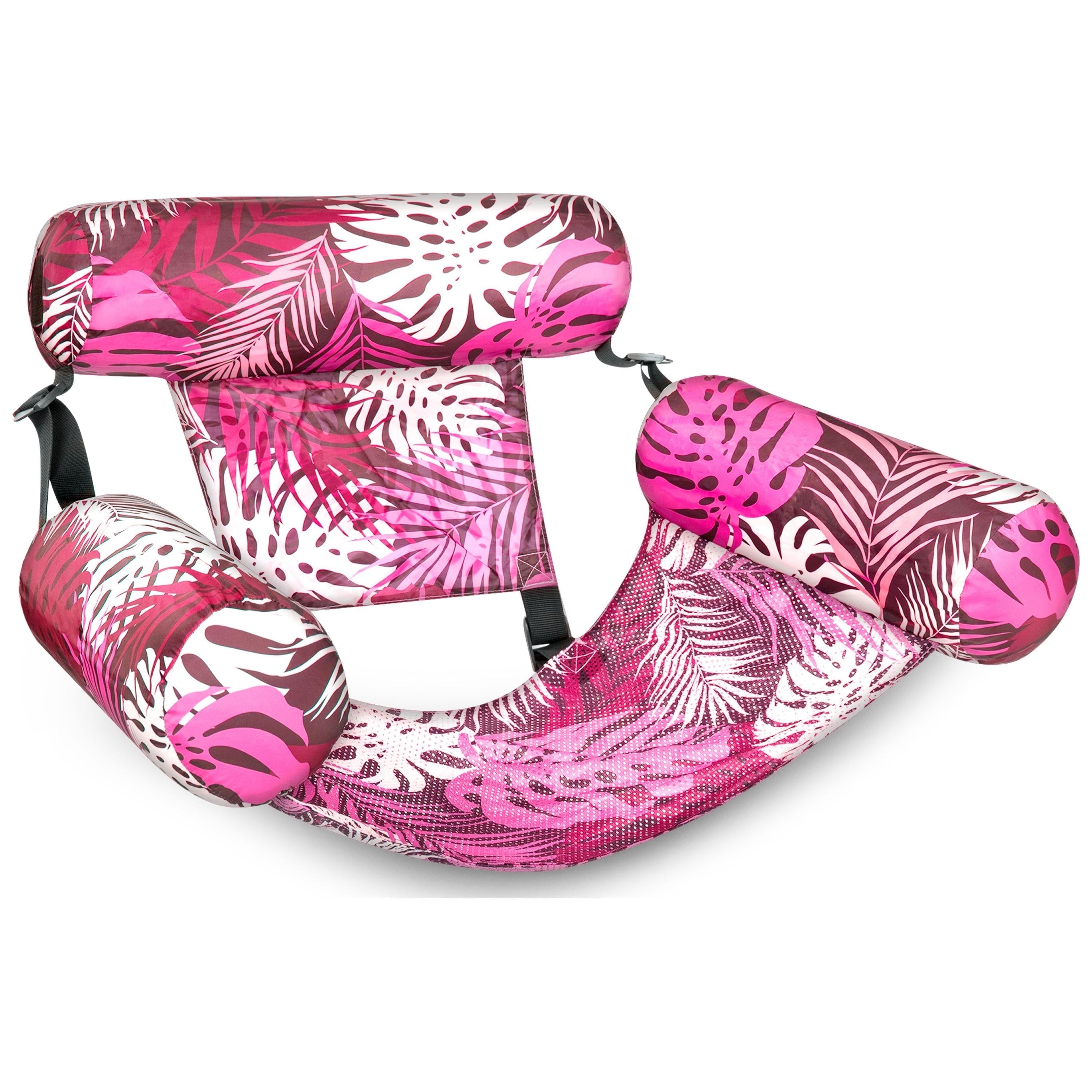 JOYFY Pool Floats Chairs Adult Inflatable Pool Lounge Chairs Hammock ...