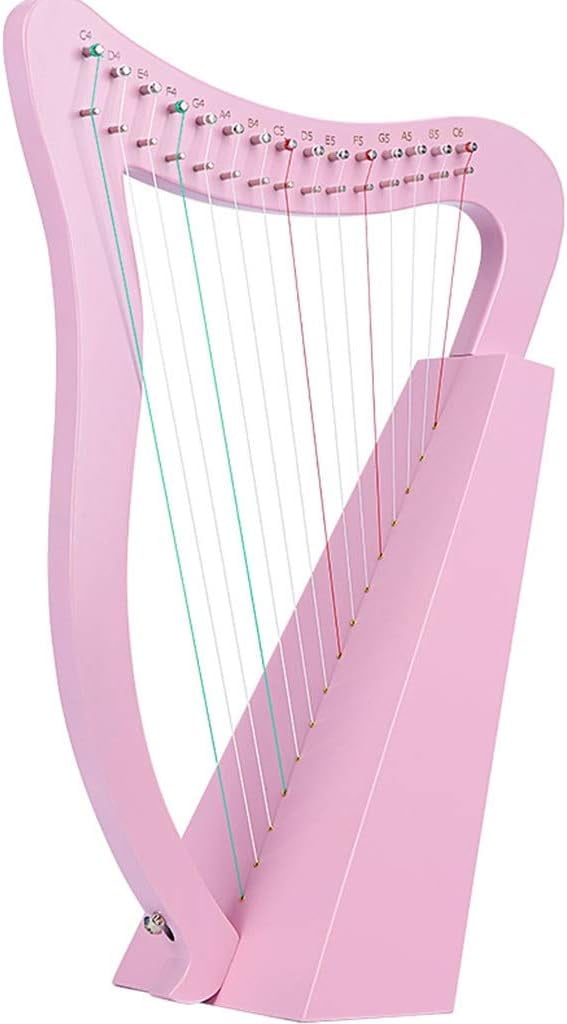 JOYGOOD Harp Autoharps Lyre Romantic and Elegant Handmade Guqin, Small ...