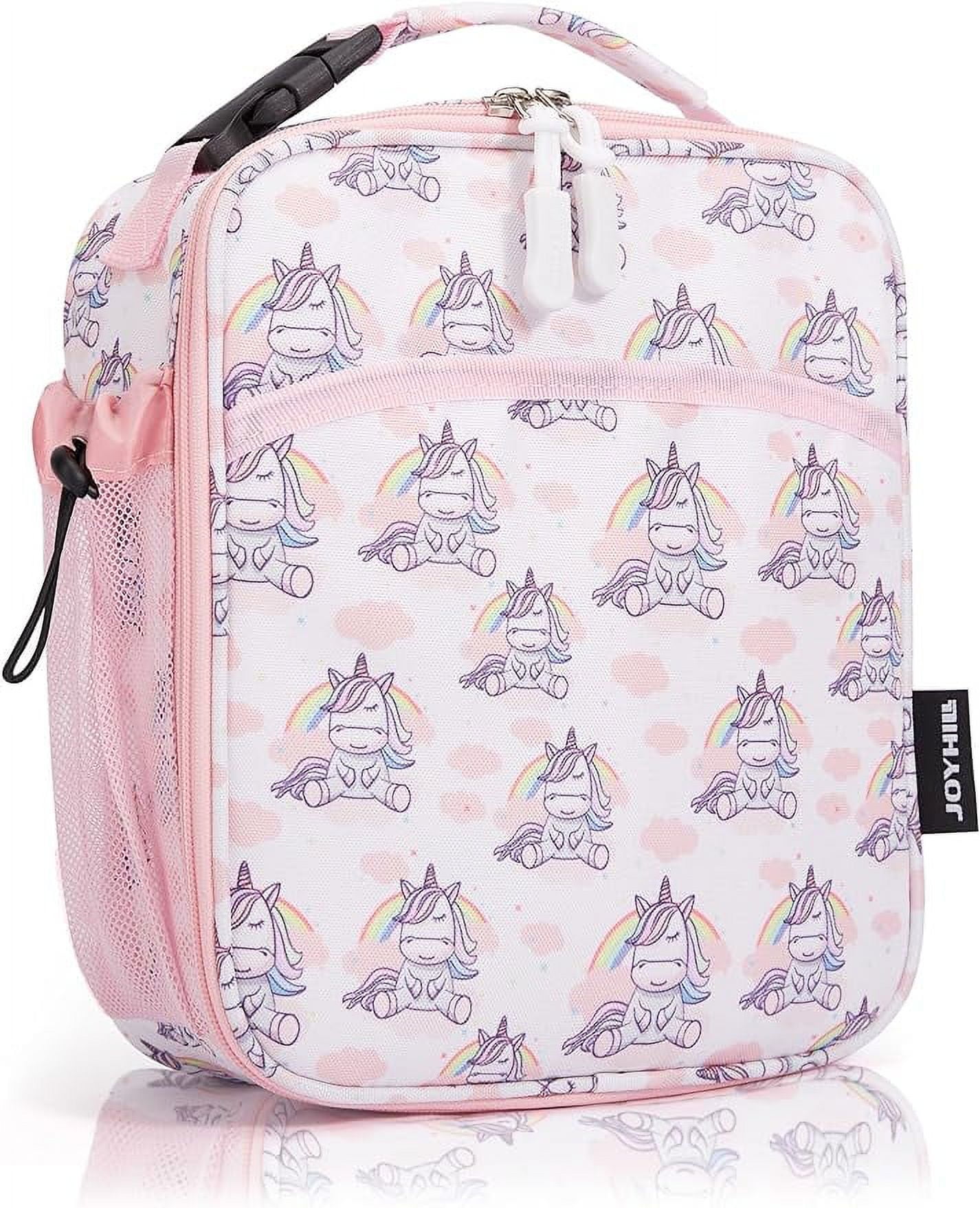 JOYHILL Kids Insulated Lunch Box, Reusable Lunch Bag for Toddler Teen ...