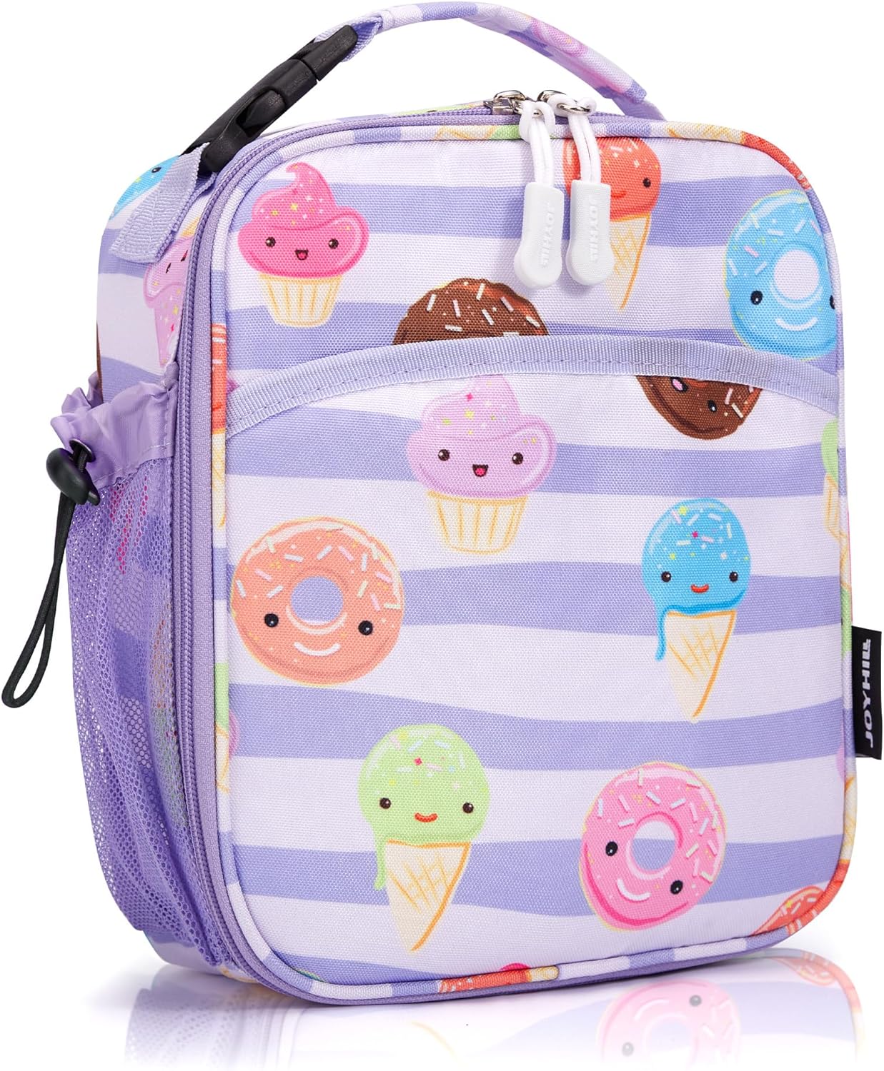 Keeli Kids Girl Butterflies Lunch Box Pink Lunch Bag with Butterfly ...