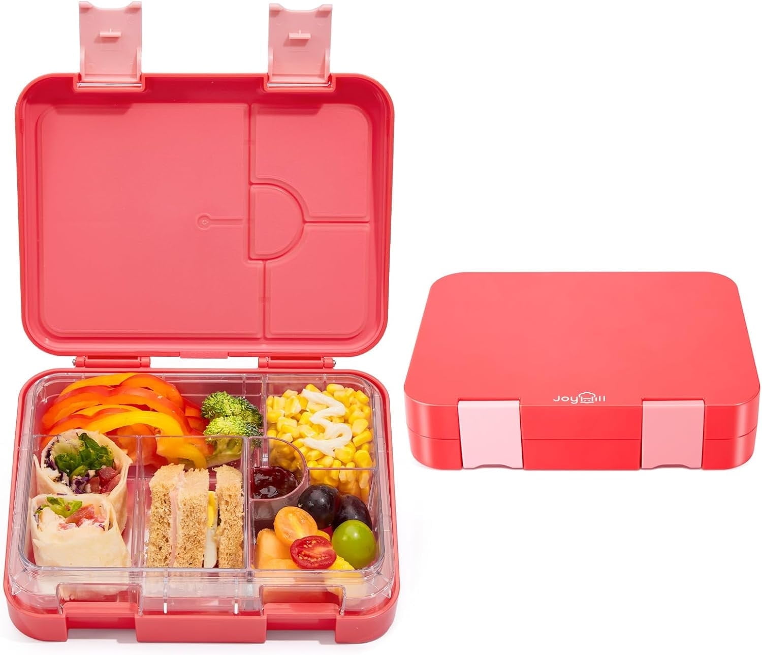 JOYHILL Leak-Proof Bento Box, 1050ML Lunch Box with 6 Compartments, BPA ...