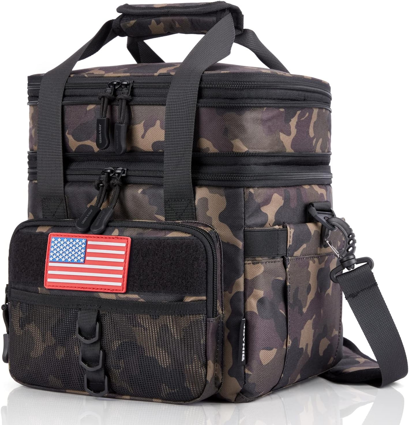 JOYHILL 18L Tactical Insulated Lunch Box, Leak-Proof Cooler Bag, Yellow ...