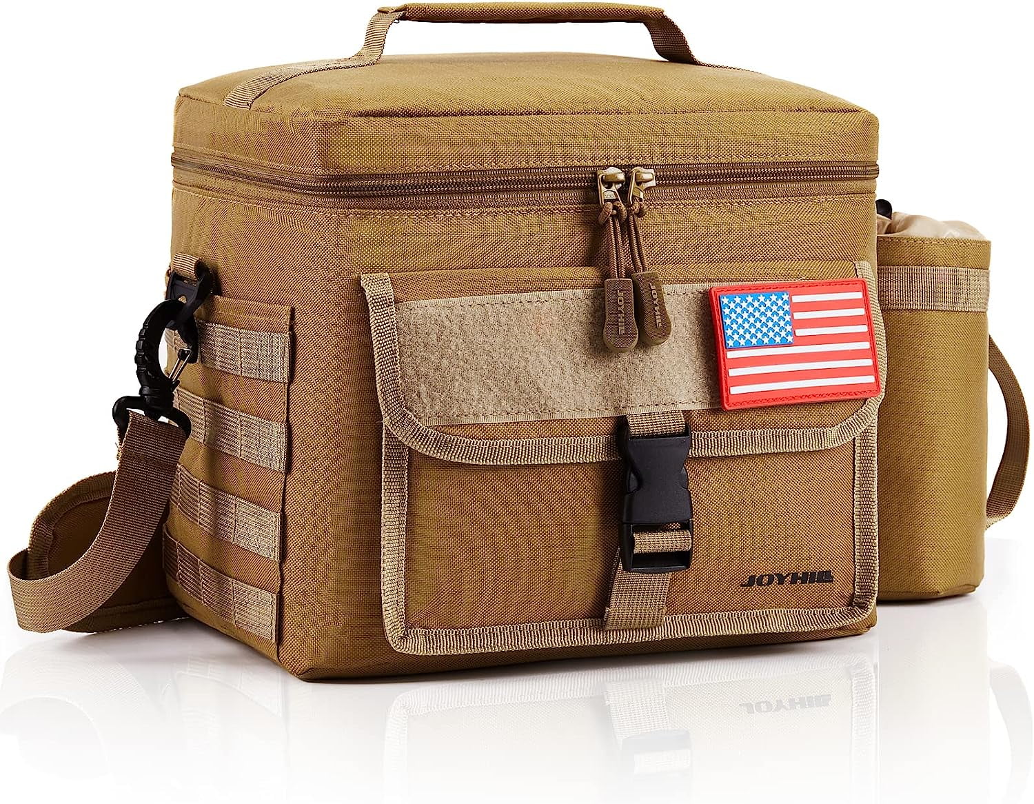 JOYHILL Tactical Lunch Box for Men Women, 13L Insulated Lunch Bag with ...