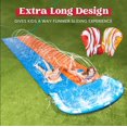 Joyin 22 5ft Water Slides And 2 Bodyboards Lawn Water Slide Summer