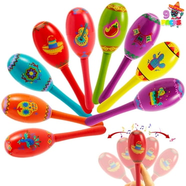 Fun Express Fiesta Maracas - 12 Pc. - Walmart.com