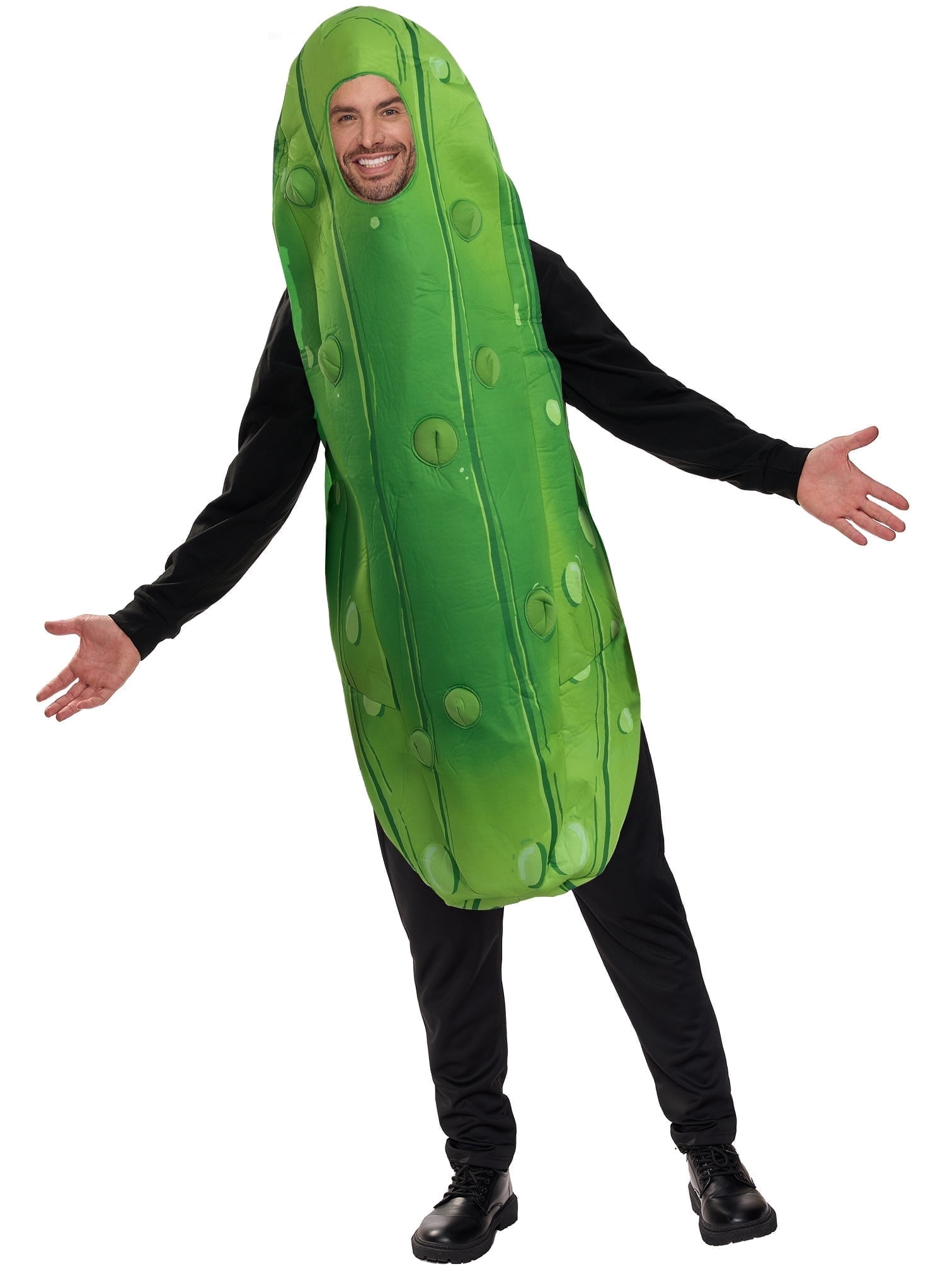 Joyfy Halloween Pickle Costume for Adult, Unisex Food Costume, Funny ...