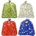 JOYIN Jumbo Holiday Assorted Christmas Gift Bags Set of 8 with ...