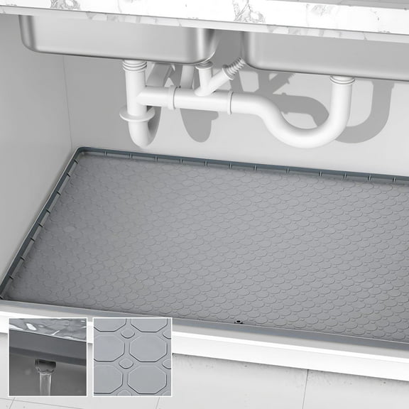 ToyKingdee Kitchen Sink Faucet Mat, Foldable Faucet Mat for Kitchen ...