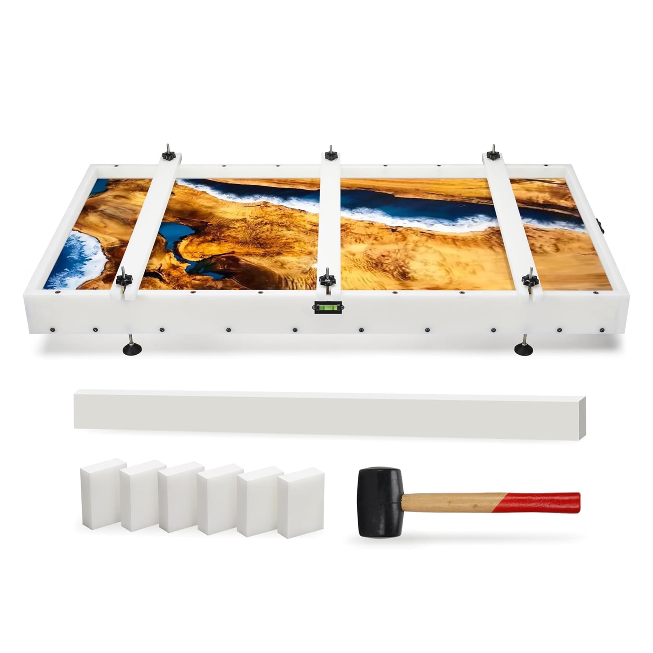 JOYKISS Extra Large Epoxy Resin Mold for River Tables, Coffee Tables ...