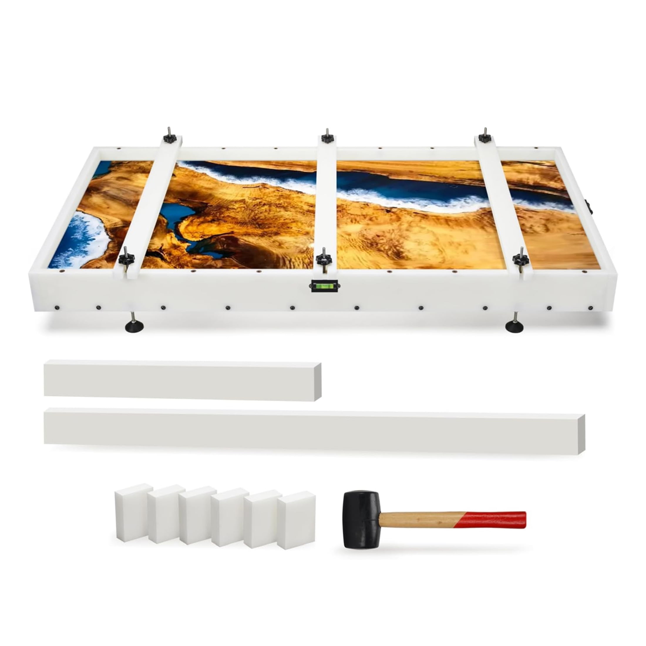 JOYKISS Extra Large Epoxy Resin Mold for River Tables, Coffee Tables ...