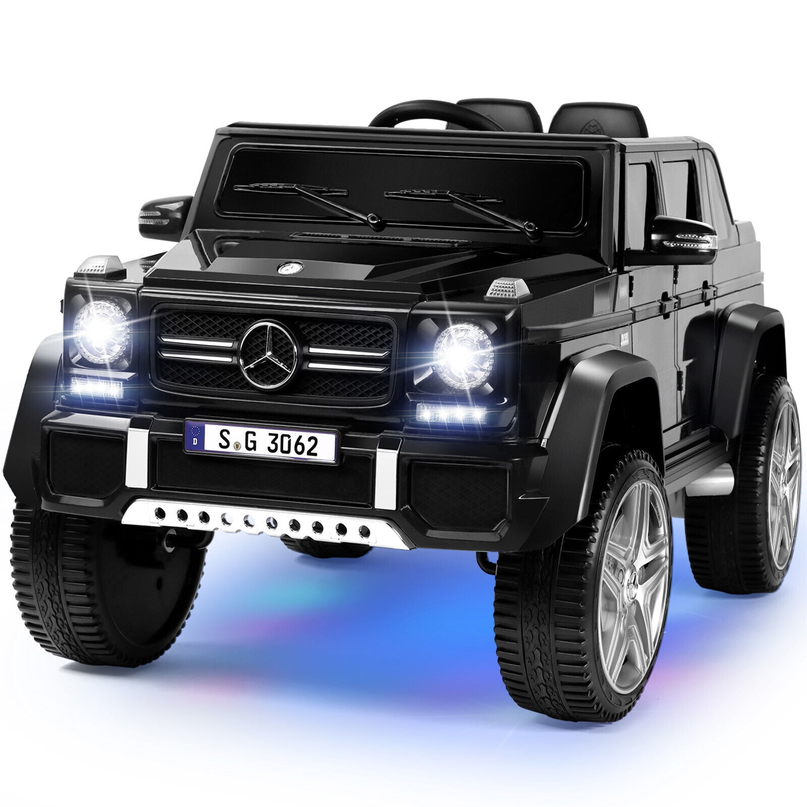 JOYLDIAS Mercedes-Benz Kids Ride on Car, 12V Electric Toy with ...