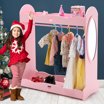 STAROUS Kids Dress up Storage with Mirror and Storage Bin,Kids Play ...