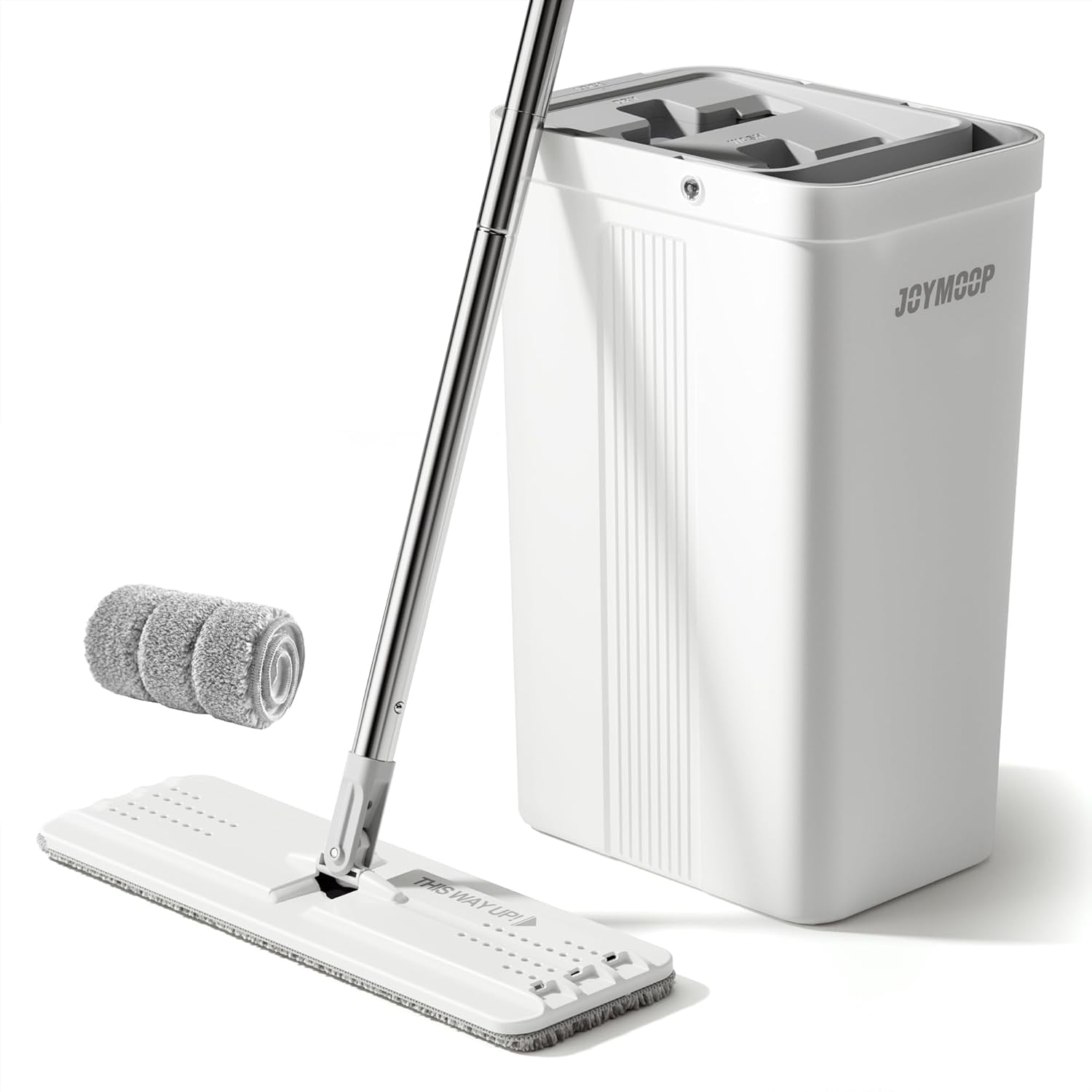 Vs O-Cedar , Hands-Free Floor Mop And Bucket With Wringer Set For Home ...