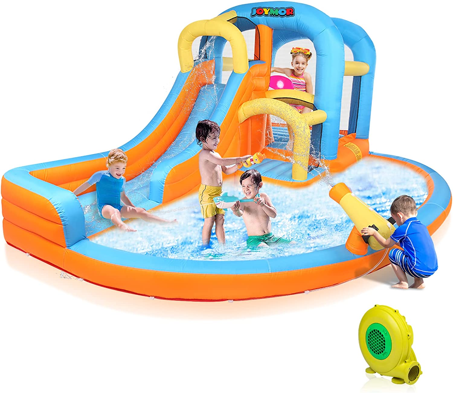 Play Day Bounce & Splash Wet or Dry Outdoor Water Balloons & Paddle ...