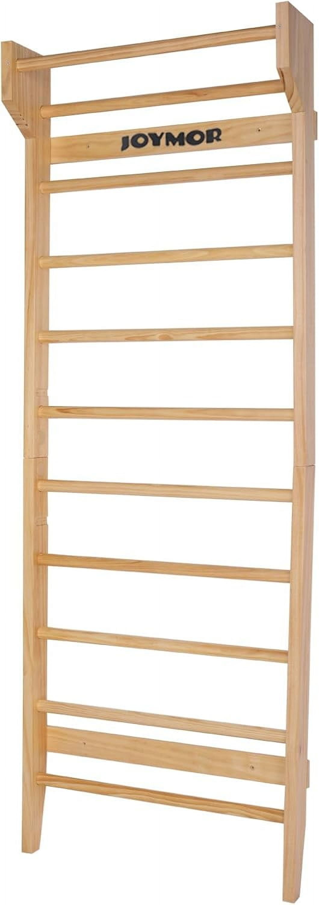JOYMOR Gymnastics Swedish Ladder, Multiuse Exercise Ladder, Wall ...