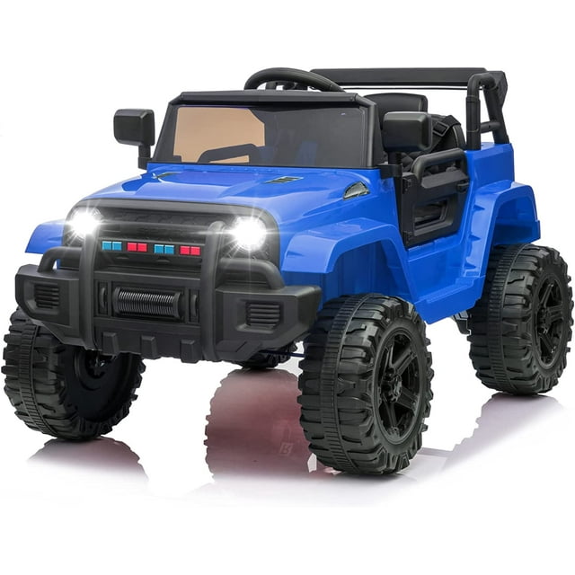 JOYMOR Ride on Truck with Remote Control, 4 Wheels 12V Battery Powered ...