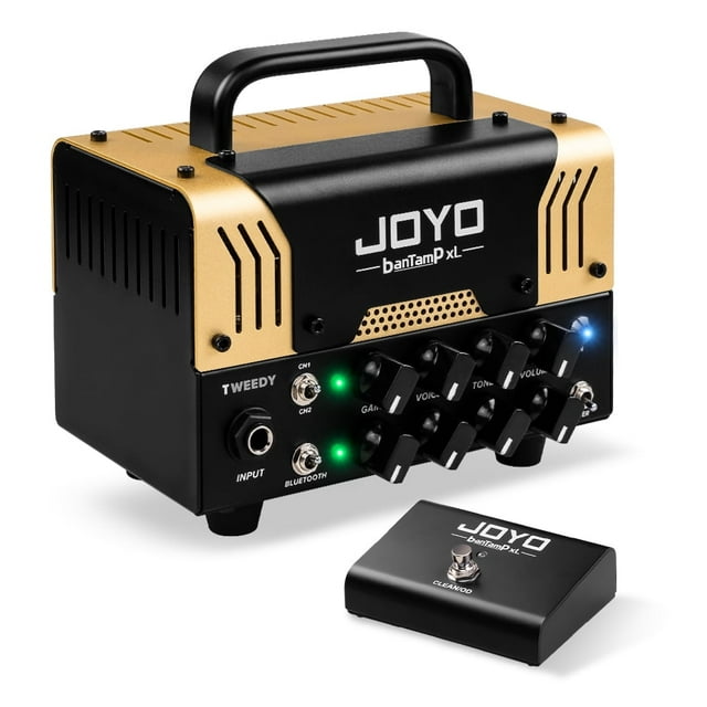JOYO Bantamp Tweedy 20W Mini Amp Guitar Amplifier Tube Head 2 Channel ...