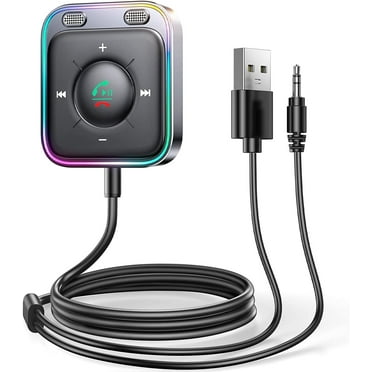 iWorld Bluetooth Audio Car Kit, Stream Music and Calls Hands Free ...