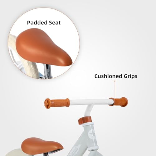 JOYSTAR 12 Inch Kids Balance Bike for 2 3 4 5 Years Old Boys Girls, Lightweight Toddler Balance ...