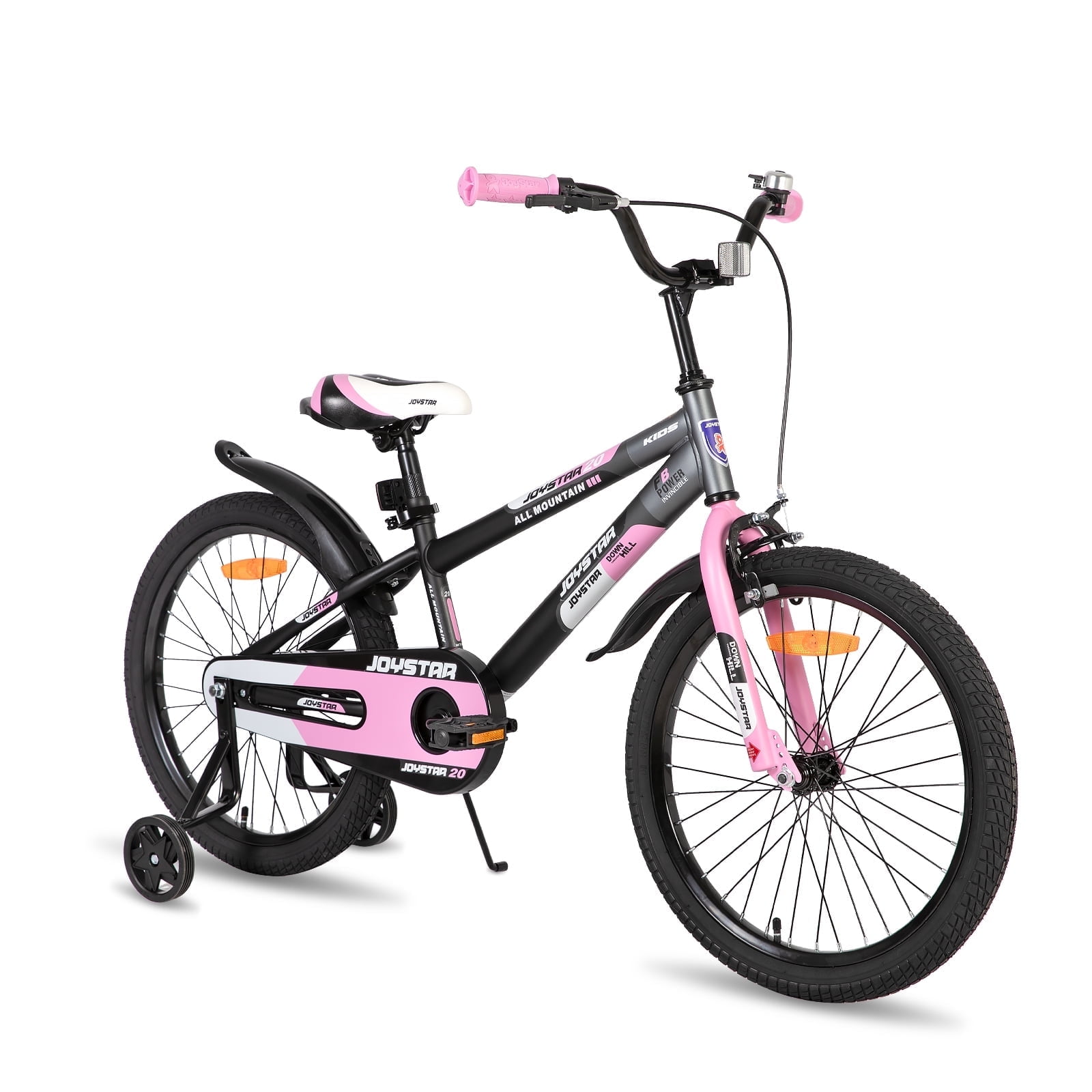 JOYSTAR Berry Kids Bicycle, Ages 3-10, 12-20 Inch with Training Wheels ...