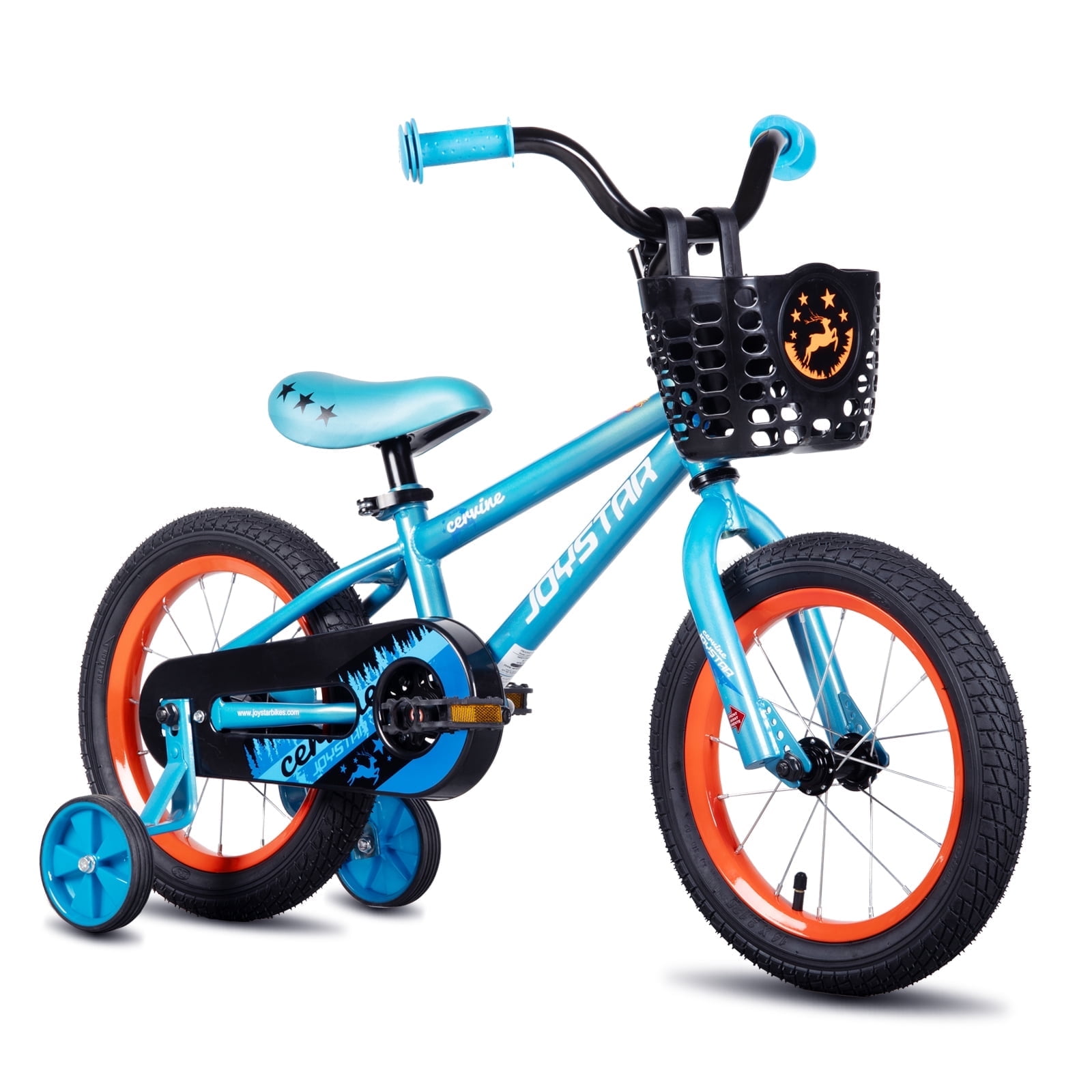 JOYSTAR Cervine 16 inch Kids Bike for Boys and Girls, Children Bicycle in Blue - Walmart.com
