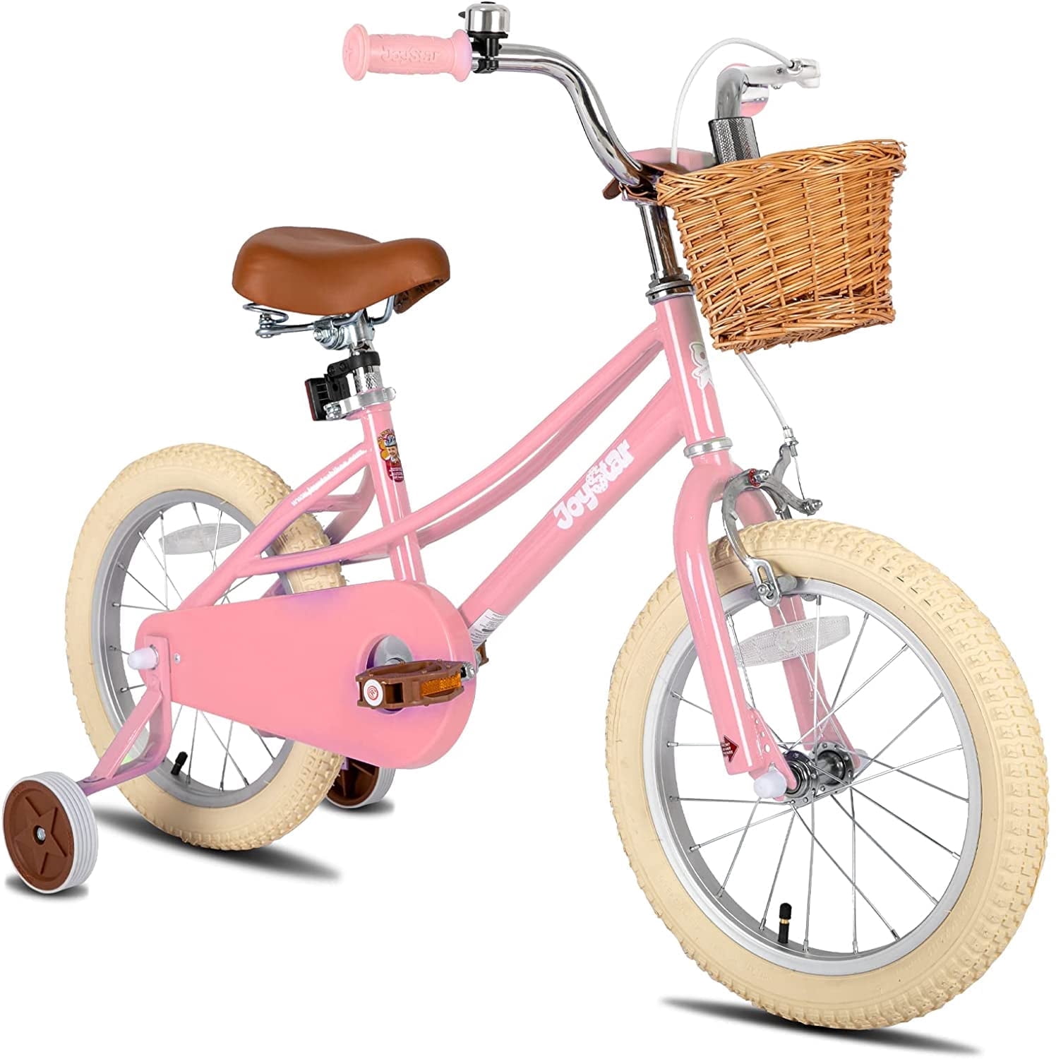 Joystar Girls Bike, 16 Inch, Adjustable Fit, Retro Style, Training ...