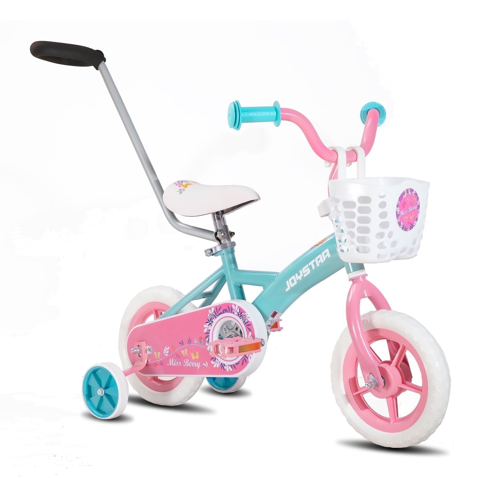 Joystar Voyager 12 Inch Kids Bike, Green, Lightweight Steel, Training ...