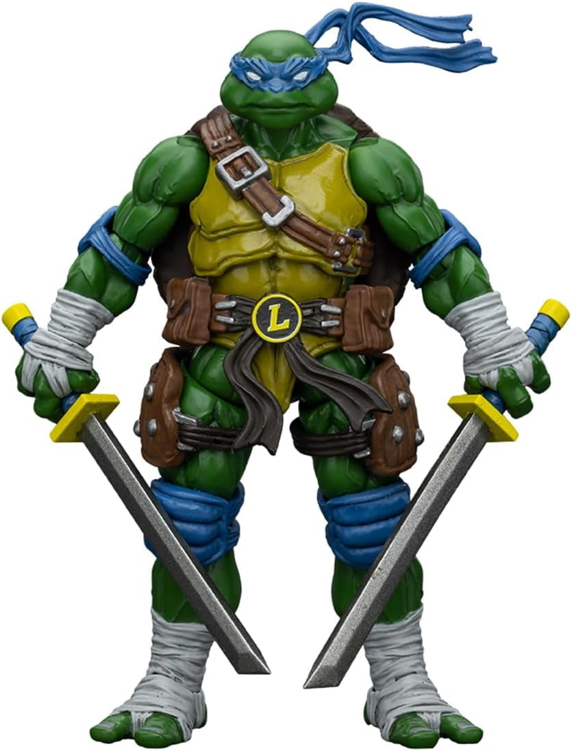 JOYTOY 1/18 Scale Ninja Turtles Leonardo TMNT Action Figure Doll JT6892 ...