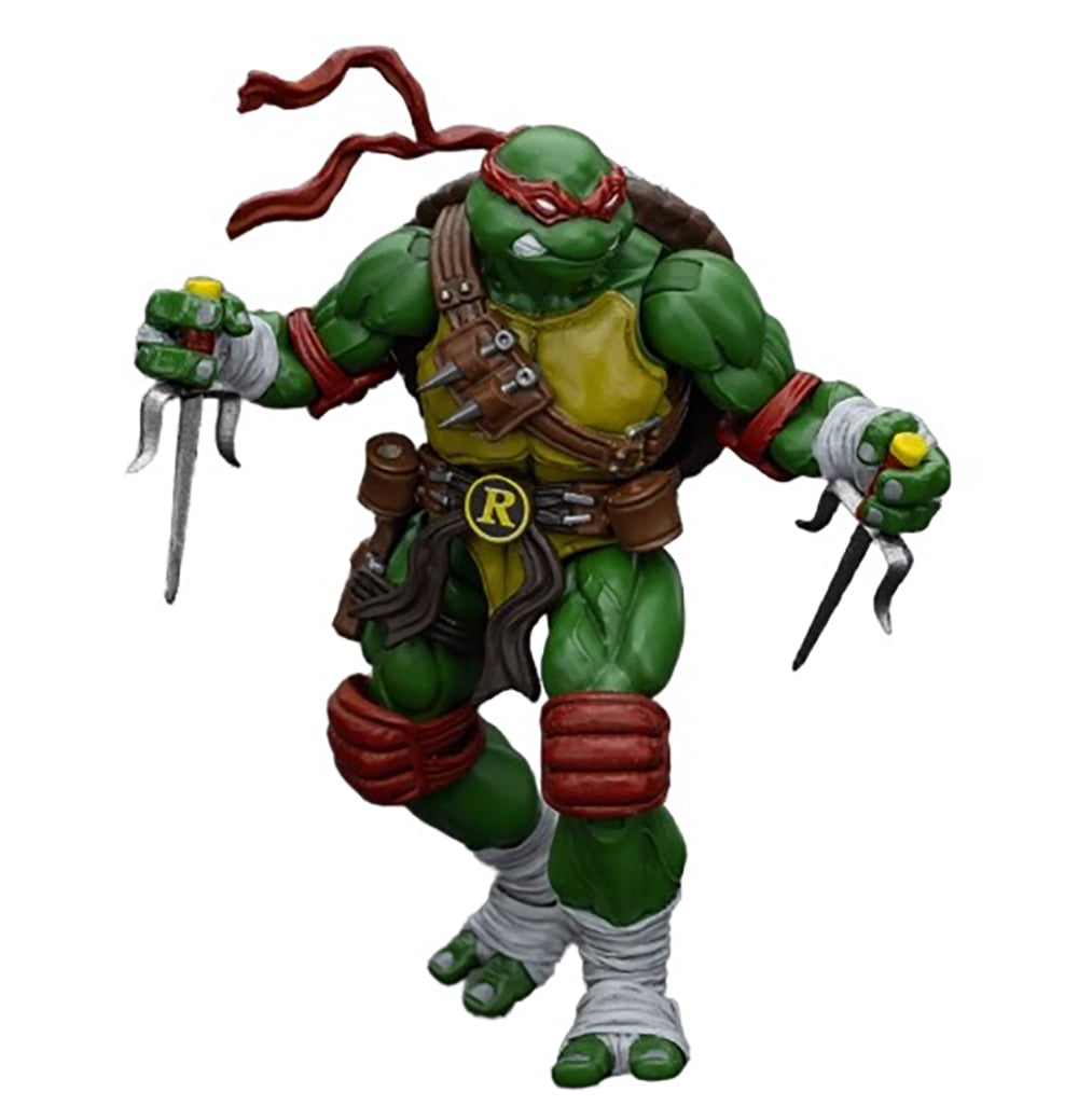 JOYTOY 1/18 Scale Ninja Turtles Leonardo TMNT Raphael Action Figure ...