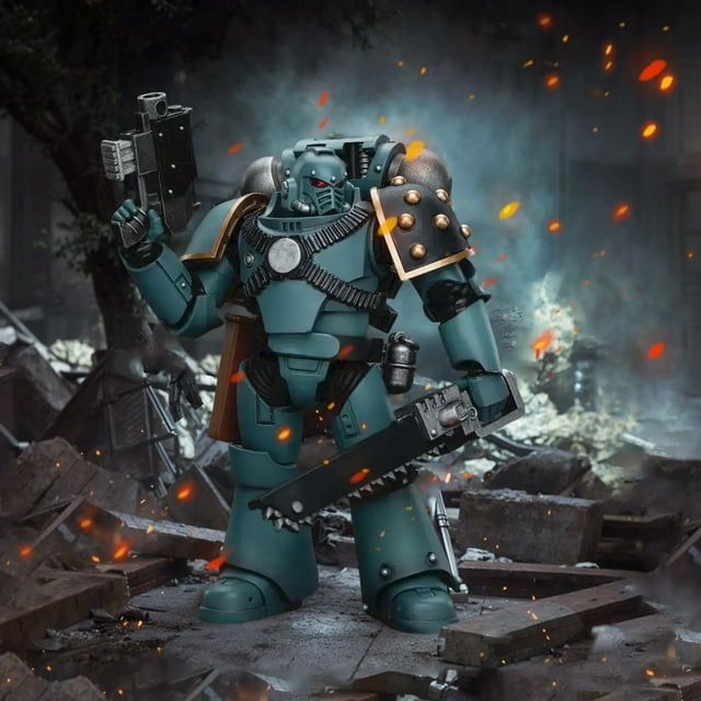 JOYTOY 1/18 Warhammer 40K Sons of Horus MKIV Tactical Squad Legionary ...