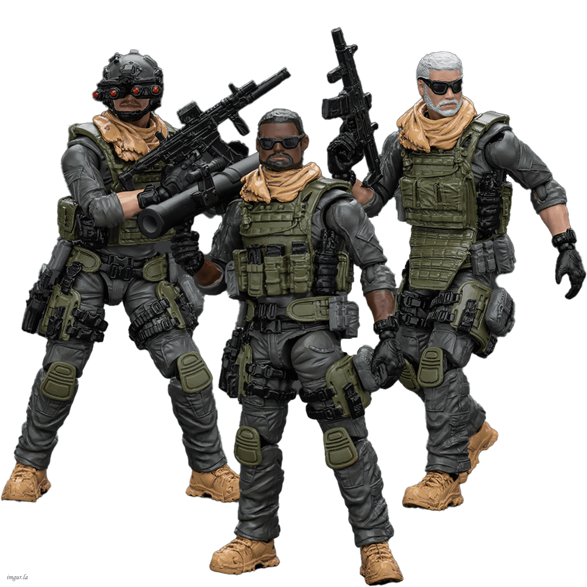 JOYTOY Hardcore Coldplay Naro Defense Forces 13Th Assault Squad 3PCS ...