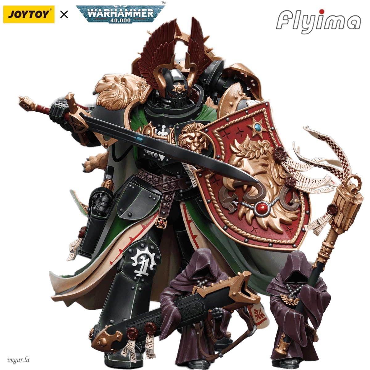 JOYTOY Warhammer 40,000 Dark Angels Primarch Lion El‘Jonson Warhammer ...