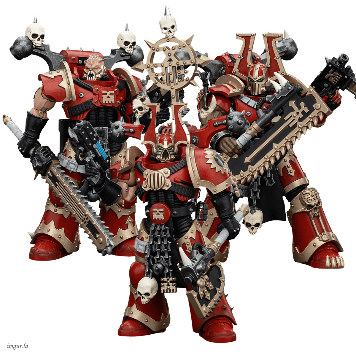 JOYTOY Warhammer 40,000 World Eaters 3PCS Warhammer 40K Collection ...