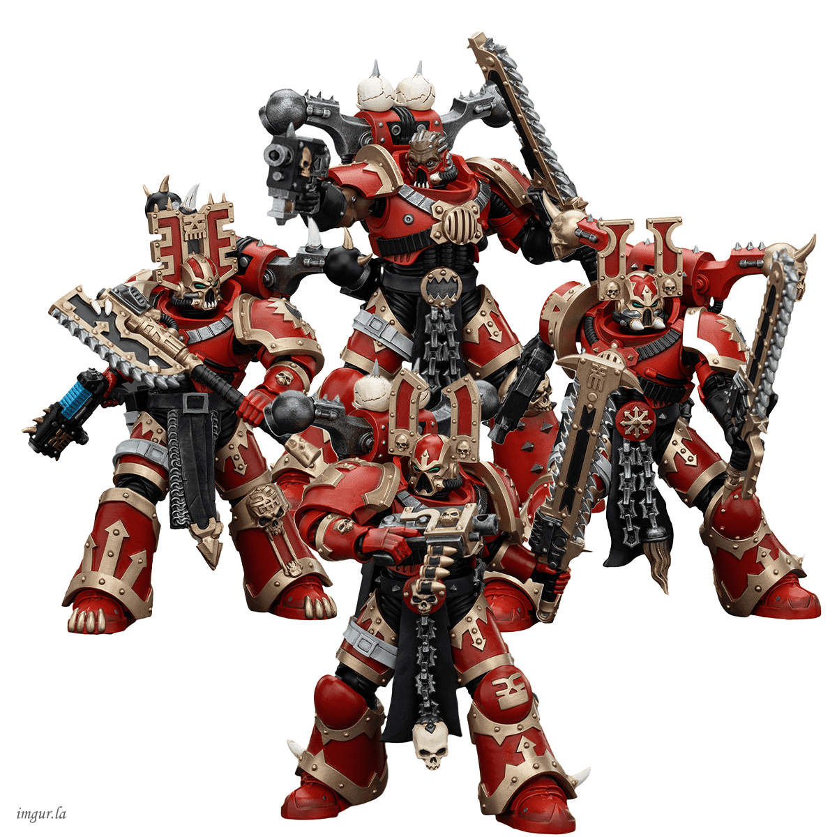 JOYTOY Warhammer 40,000 World Eaters Khorne Berzerker 2 Warhammer 40K ...