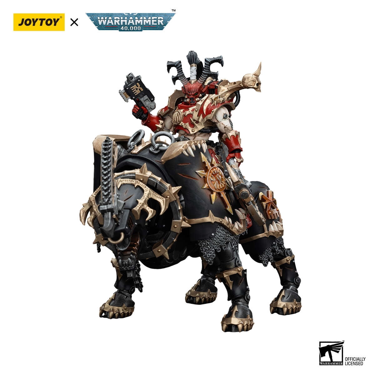 JOYTOY Warhammer 40,000 World Eaters Lord Invocatus Warhammer 40K ...