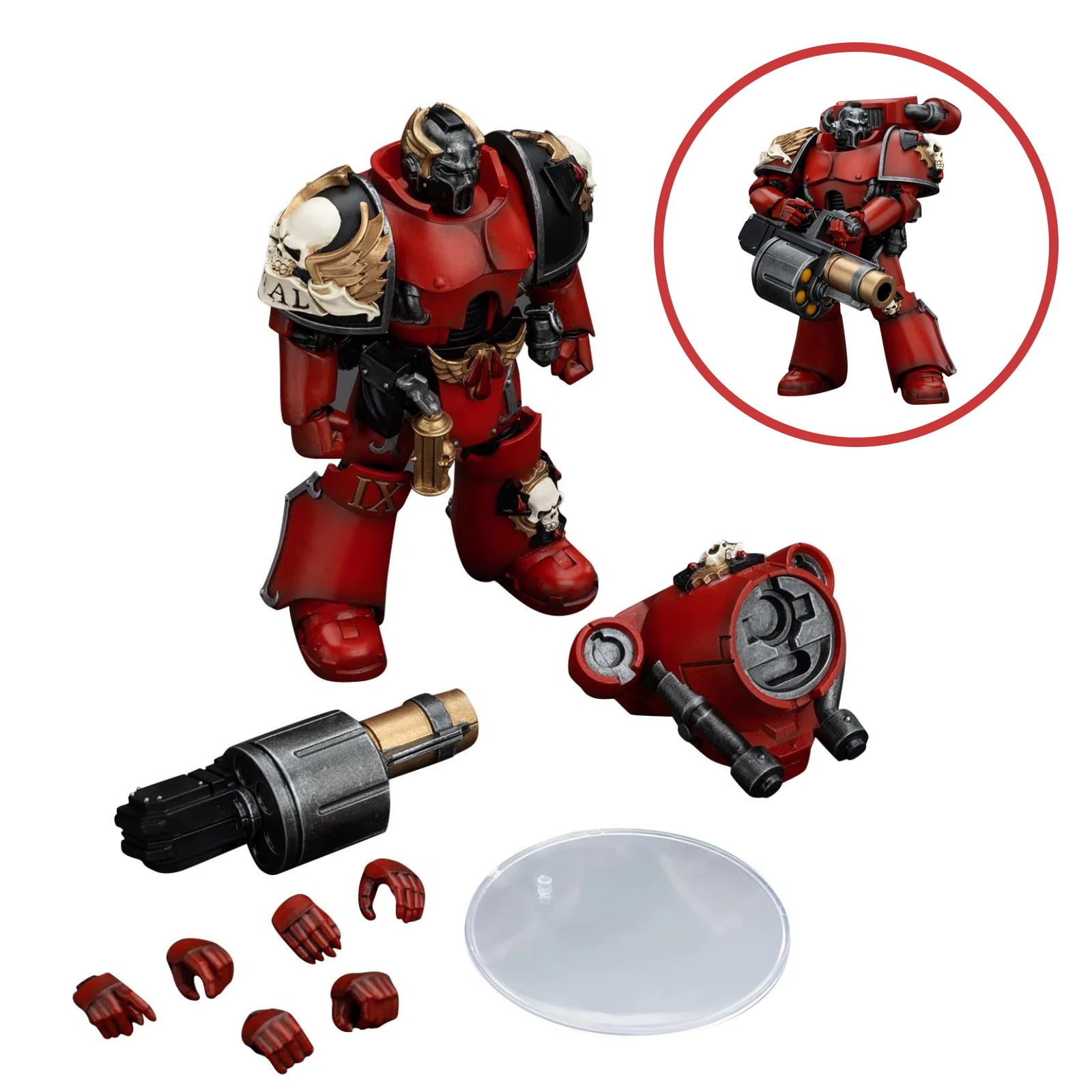 JOYTOY Warhammer 40K Blood Angels Angel's Tears Squad Erelim with Angel ...