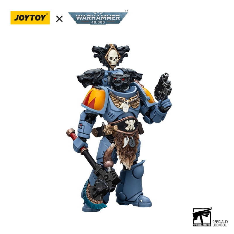 JOYTOY Warhammer 40K Space Marines Space Wolves Claw Pack Brother Olaf ...