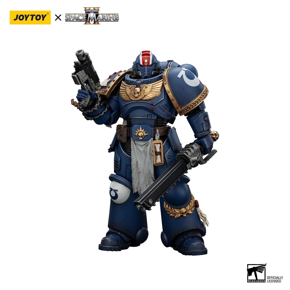 JOYTOY Warhammer 40K Ultramarines Lieutenant Titus-Collectors Edition ...