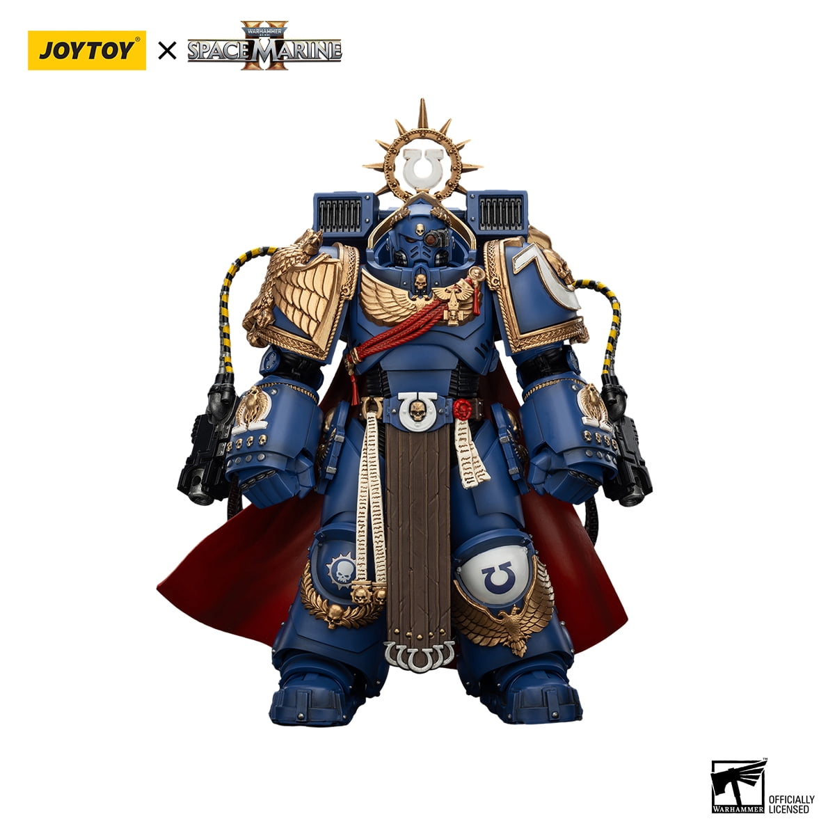 JOYTOY Warhammer 40K Ultramarines Marneus Calgar, Chapter Master with ...