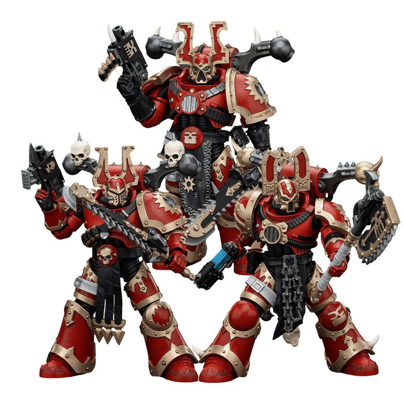 JOYTOY Warhammer 40K World Eaters Khorne Berzerker 1 1-3 3PCS Warhammer ...