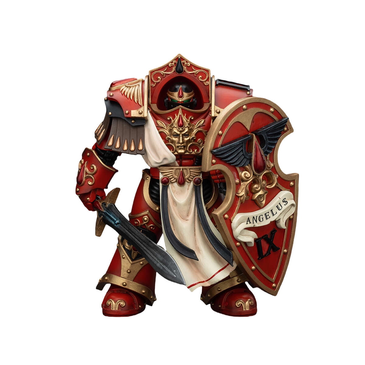 JOYTOY Warhammer The Horus Heresy 1/18 Action Figure Blood Angels Crimson Paladins Squad Crimson ...