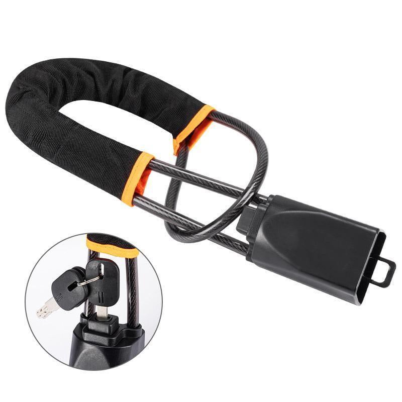 JOYTUTUS Steering Wheel Lock Seat Belt Universal Anti Theft Car Device ...