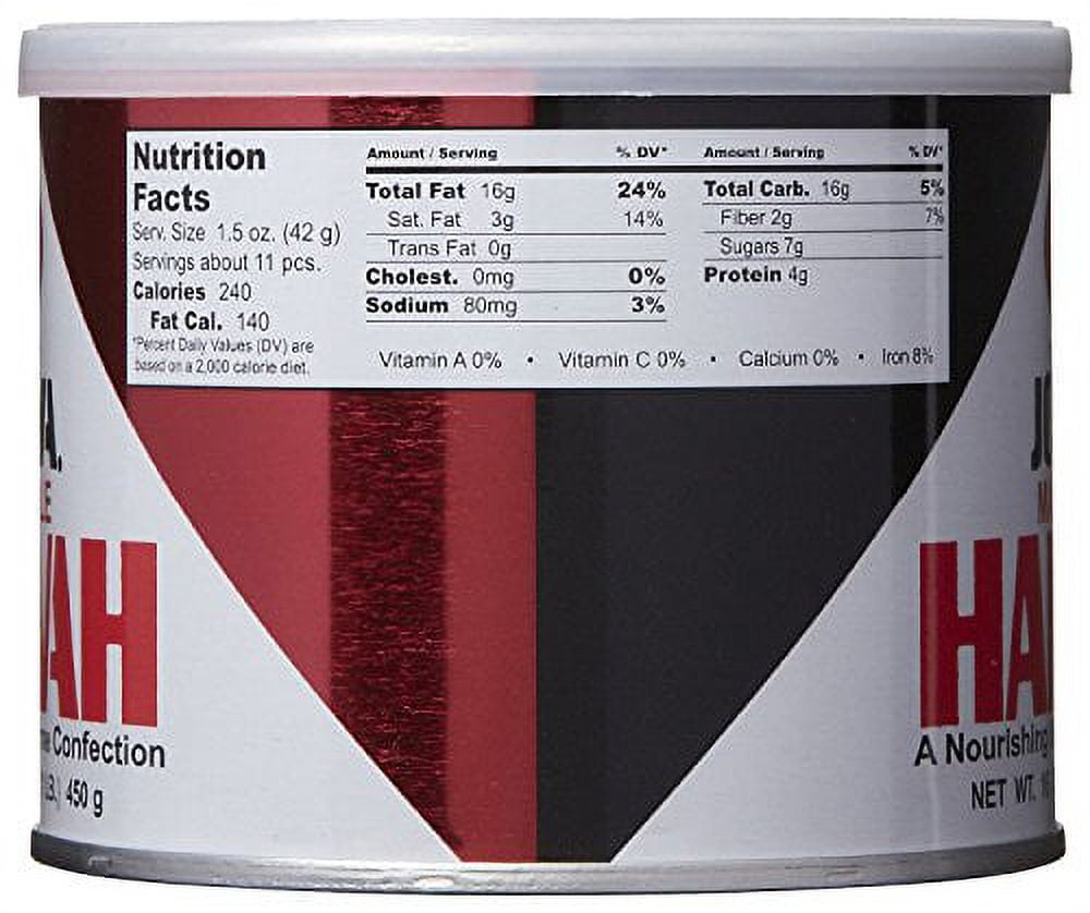 Joyva Halvah Marble, 16oz | A Delicious Sesame Treat | Dairy Free ...