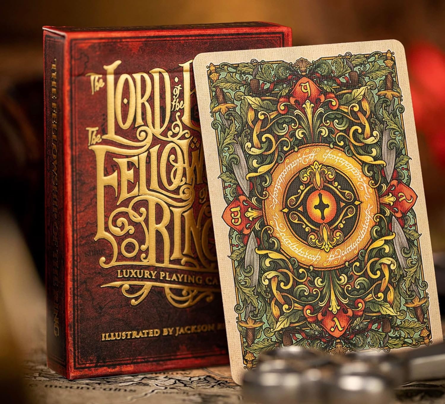 JP GAMES LTD Lord of The Rings Playing Cards by Jackson Robinson, Kings ...