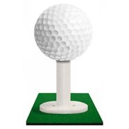 Rubber Golf Tee Holder (Wood Tee Adapter) for Practice & Driving Range ...