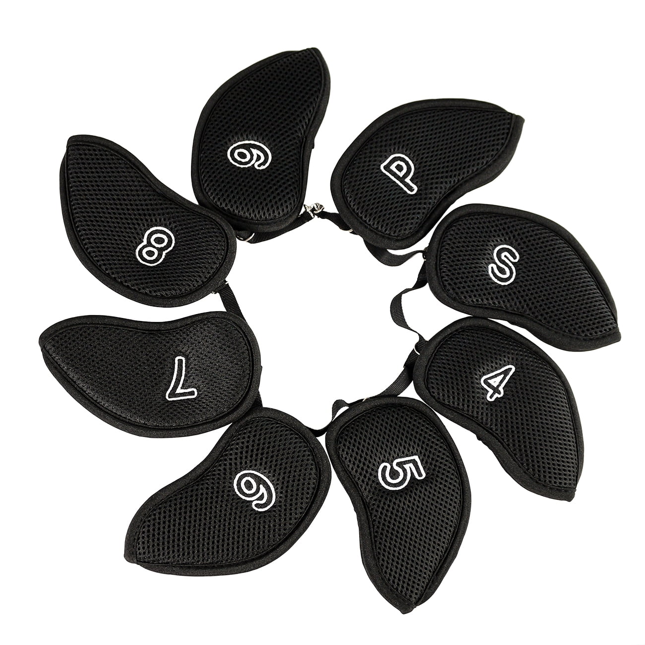 JP Lann Deluxe Iron Covers Set of 8 - Walmart.com
