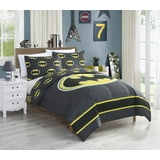 JPI DC Comics Batman Emblem 2-Piece Reversible Twin Comforter Set ...