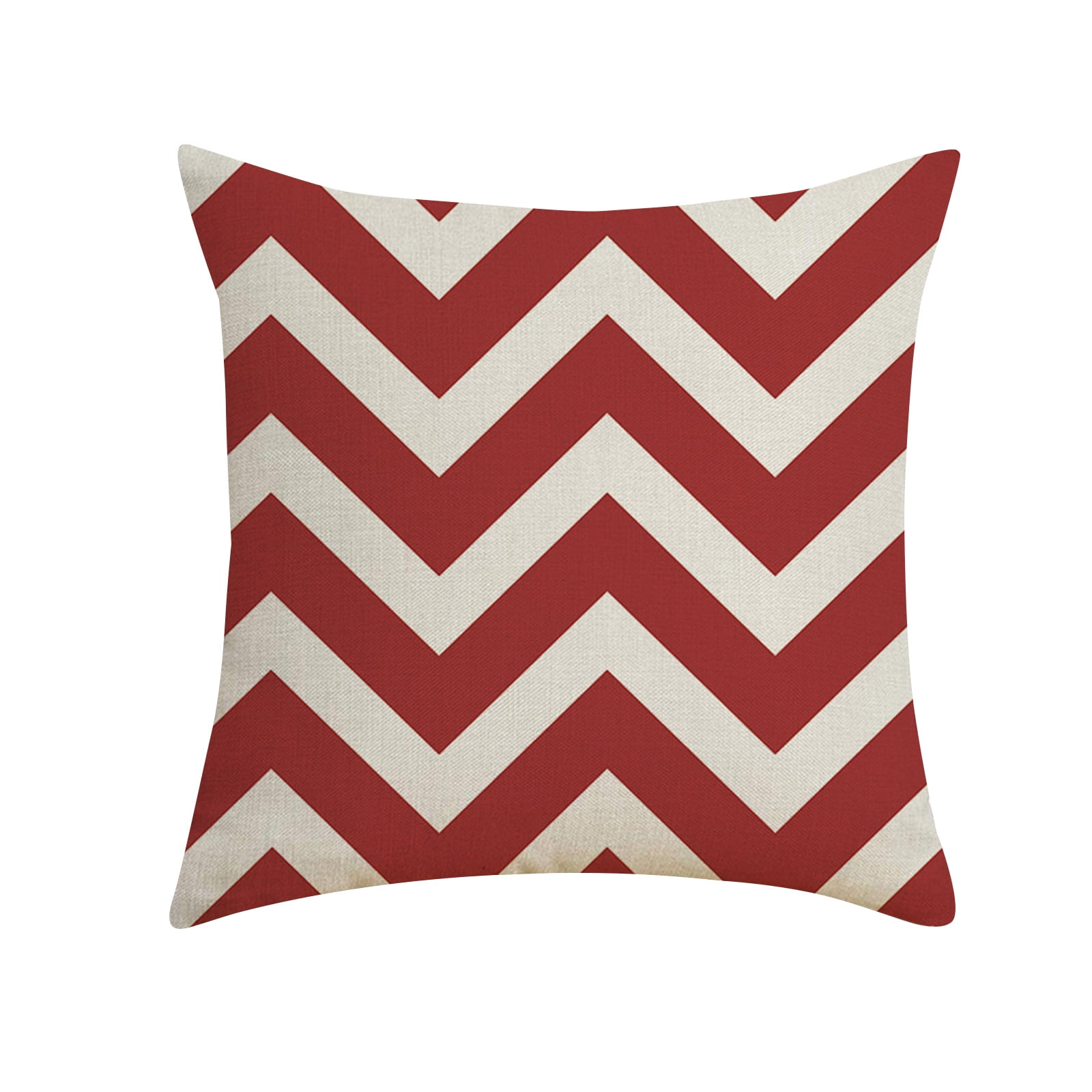 JPLZi Home Decor Solid Color Geometric Linen Throw Pillow Cover Digital ...